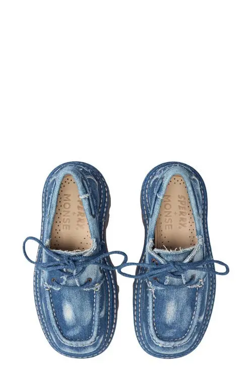 Sperry X Monse Authentic Original 2-eye Lug Boat Shoe - Denim