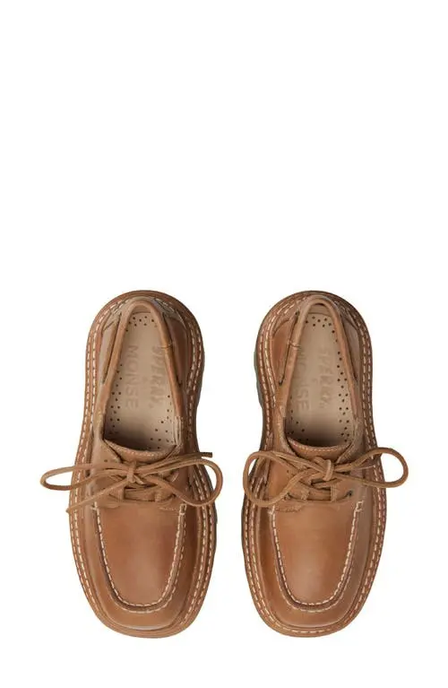Sperry X Monse Authentic Original 2-eye Lug Boat Shoe - Light Brown
