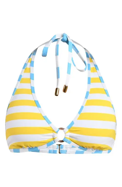 La Blanca Coastal Halter Bikini Top