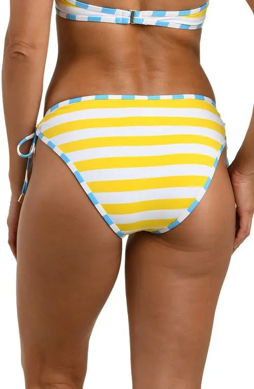 La Blanca Coastal Adjustable Loop Hipster Bikini Bottom - Soleil