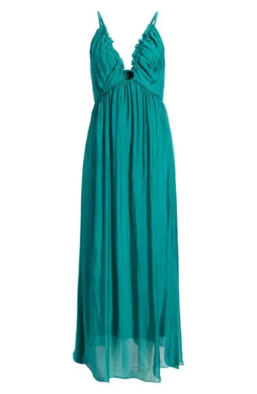 Deluc Sleeveless Maxi Dress - Green