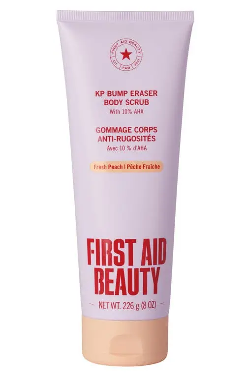 FIRST AID BEAUTY Kp Bump Eraser Body Scrub With 10% Aha Fresh Peach - No Color