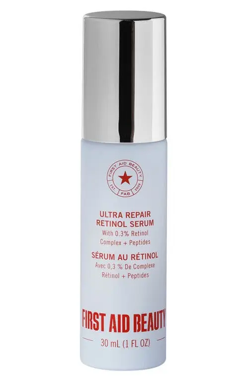 FIRST AID BEAUTY Ultra Repair Retinol Serum With 0.3% Retinol Complex & Peptides - No Color