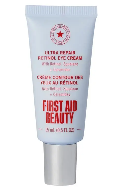 FIRST AID BEAUTY Ultra Repair Retinol Eye Cream With Retinol, Squalane & Ceramides - No Color