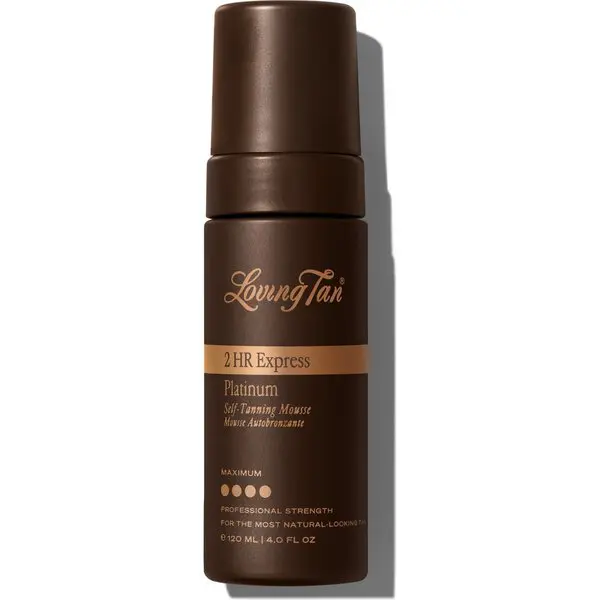 LOVING TAN 2hr Express Platinum Self-tanning Moussemaximum - None