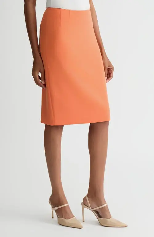 KASPER Zip Pencil Skirt