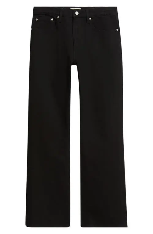 FRAME High-waist Bootcut Jeans - Black