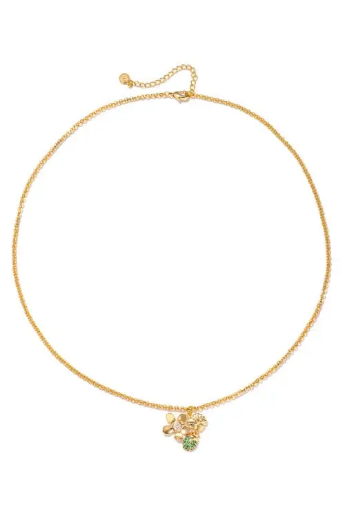 LA MENO Carapace Pendant Necklace