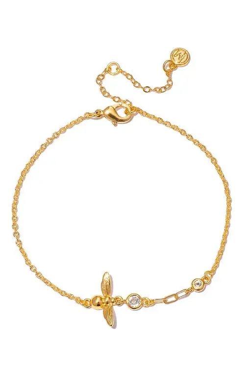 LA MENO Honey Bee Bracelet - Gold
