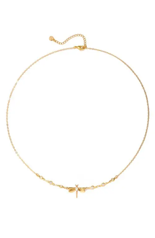 LA MENO Dragonfly Kiss Necklace