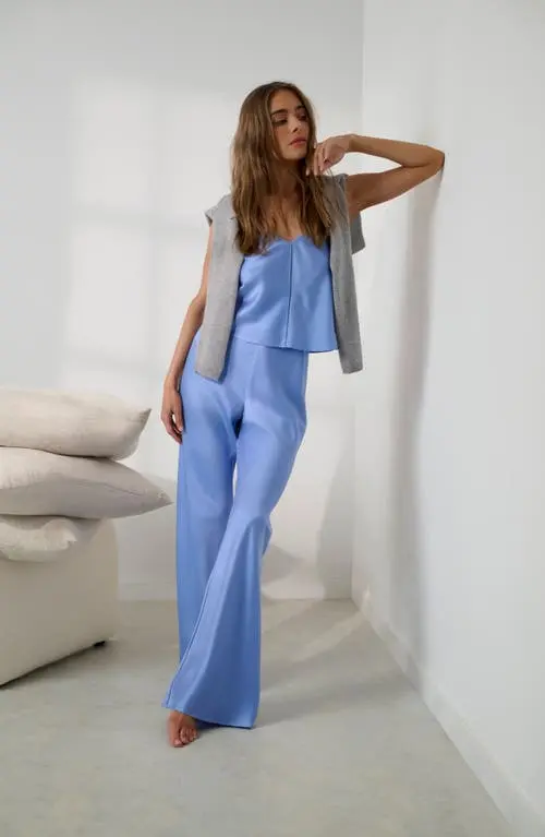 Lunya Bias Cut Washable Silk Pajama Pants