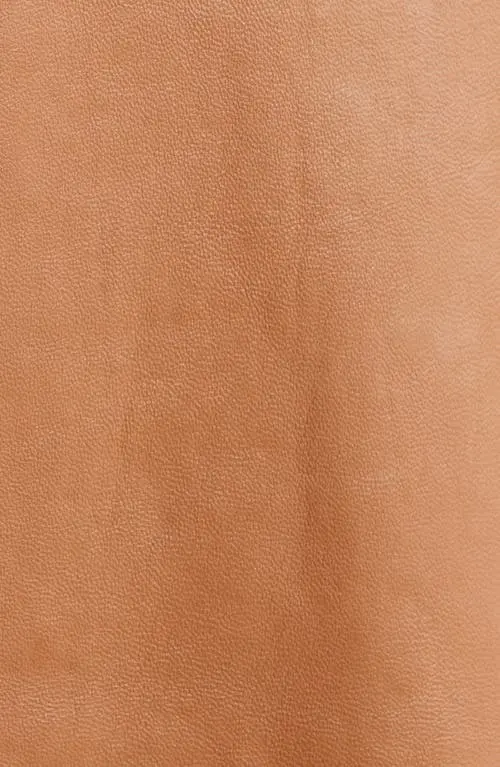 Mauritius Lefei Leather Jacket - Camel