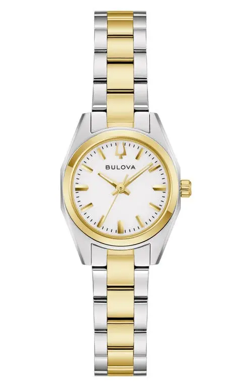 Bulova Surveyor Bracelet Watch - Two-tone