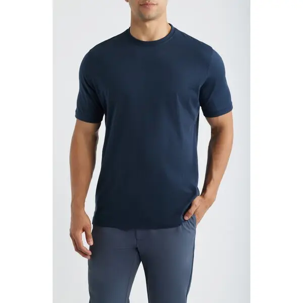 Scott Barber Liquid Pima Cotton T-shirt - Midnight