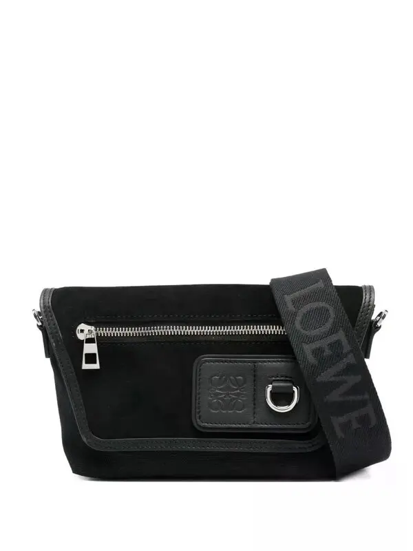 Loewe Mini Flex Messenger Bag - Black