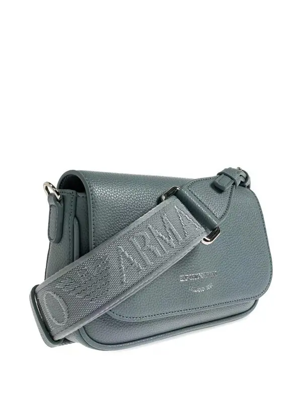 Emporio Armani Detachable Strap Cross Body Bag - Blue
