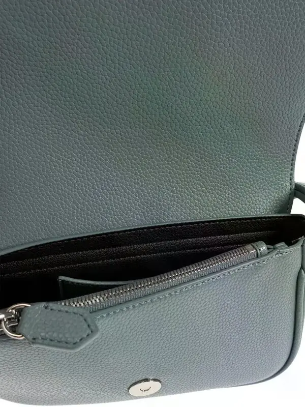 Emporio Armani Detachable Strap Cross Body Bag - Blue