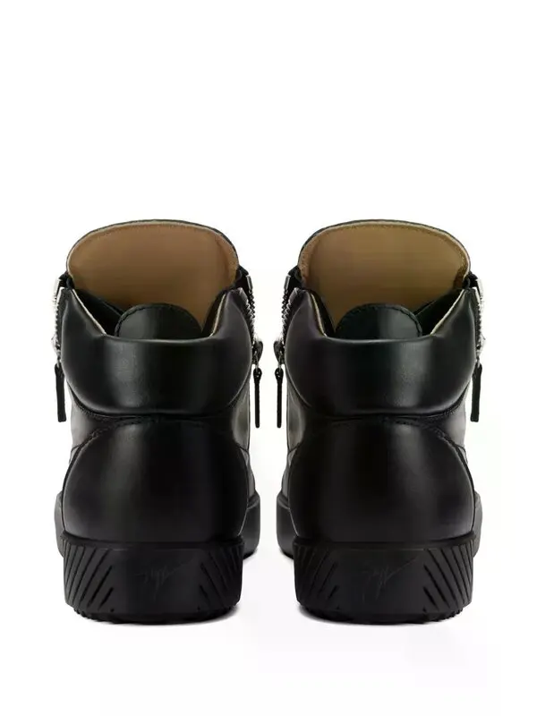 GIUSEPPE ZANOTTI Kriss Side Zips Sneakers - Black