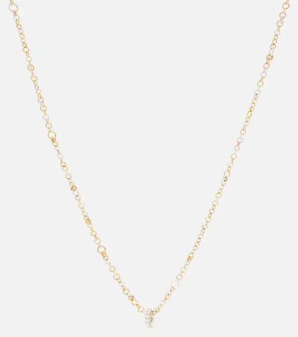 SPINELLI KILCOLLIN 18kt Gold And Sterling Silver Necklace With Ring Set - Multicoloured