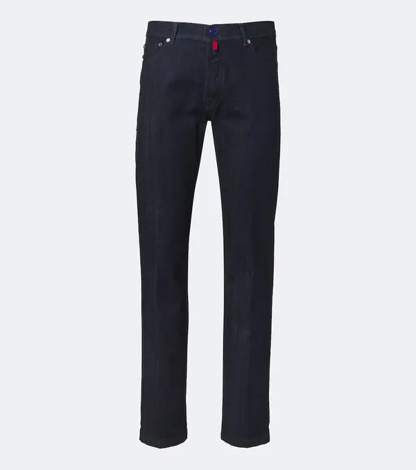 Kiton Slim Fit Jeans - Blue