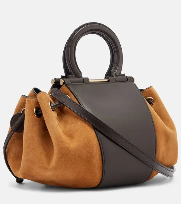 FERRAGAMO Gancio Small Bucket Bag