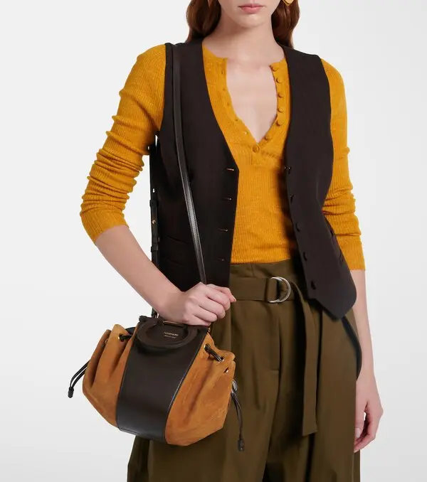 FERRAGAMO Gancio Small Bucket Bag