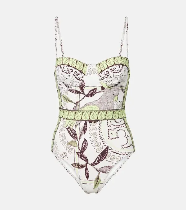 Tory Burch Printed One-piece Swimsuit - Multicoloured
