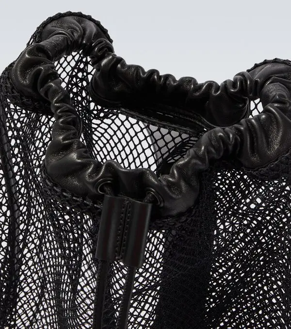 TOM FORD Leather-trimmed Backpack