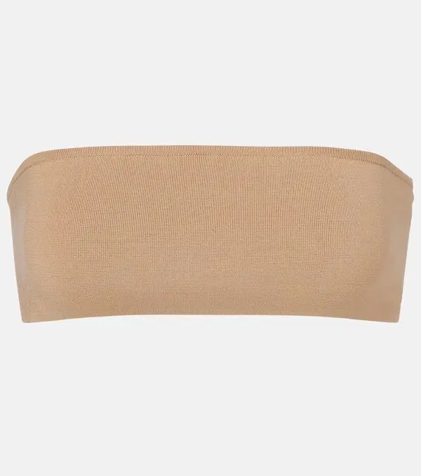 Max Mara Mxsfiabe Bandeau Top - Beige