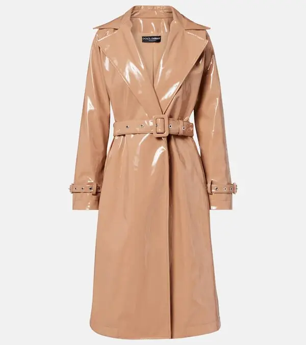 Dolce & Gabbana Single-breasted Trench Coat