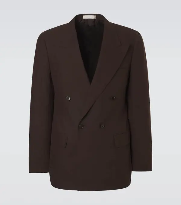 UMIT BENAN Richard Linen And Wool Suit Jacket