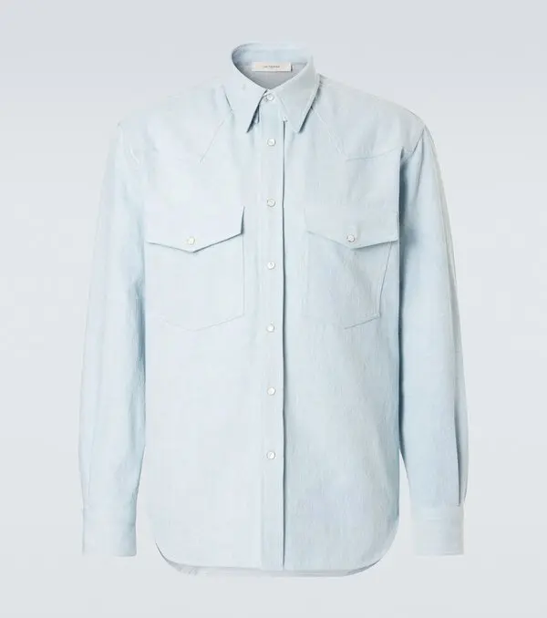 UMIT BENAN Cotton Shirt - Blue