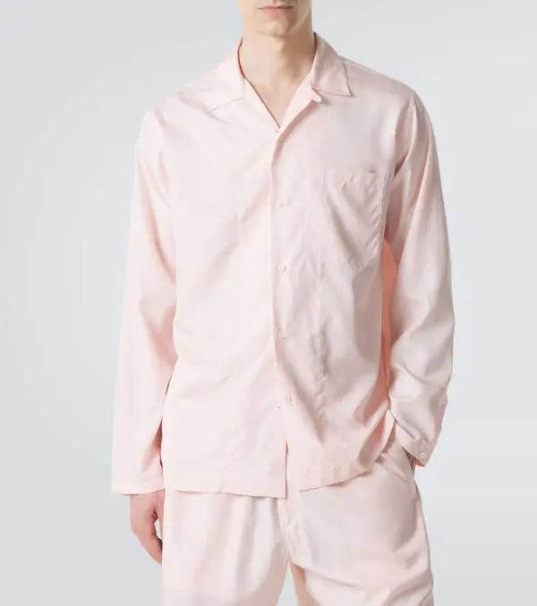 UMIT BENAN Havana Silk Shirt - Pink