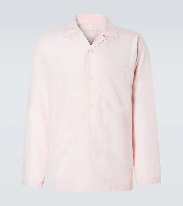 UMIT BENAN Havana Silk Shirt - Pink