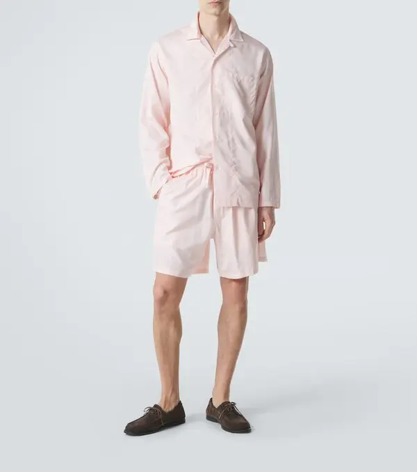 UMIT BENAN Havana Silk Shirt