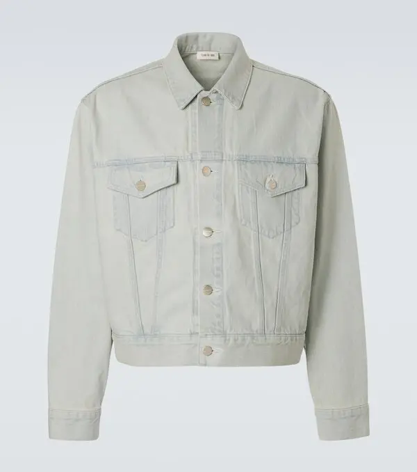 Fear Of God Denim Trucker Jacket - Blue