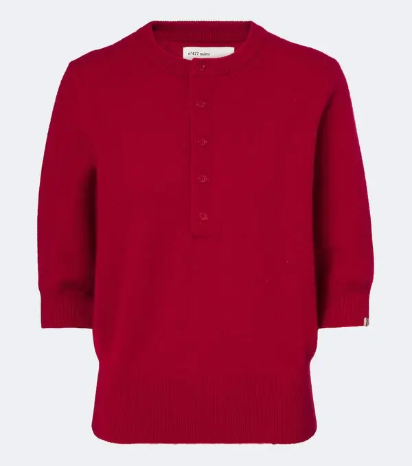 Extreme Cashmere N°477 Mimi Cashmere-blend Sweater - Red