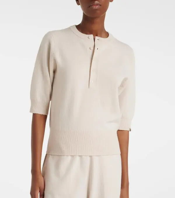 Extreme Cashmere N°477 Mimi Cashmere-blend Sweater - White