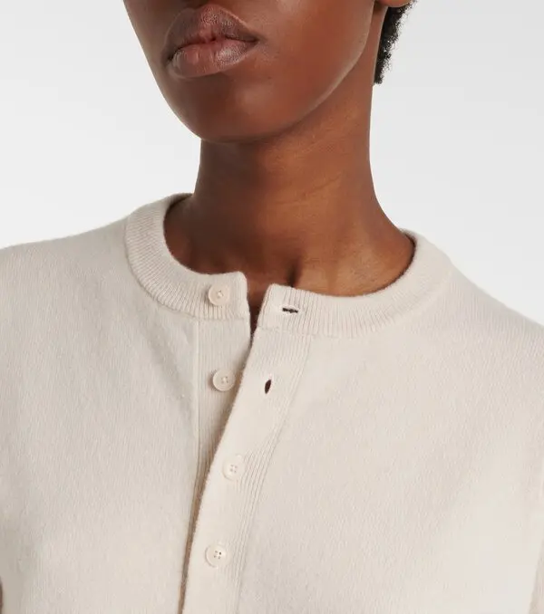 Extreme Cashmere N°477 Mimi Cashmere-blend Sweater - White