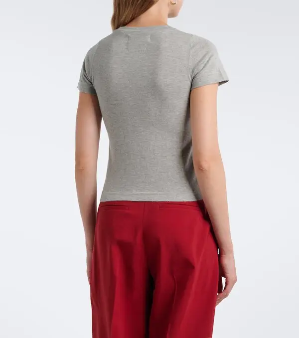 Extreme Cashmere N°292 America Cotton And Cashmere T-shirt - Grey