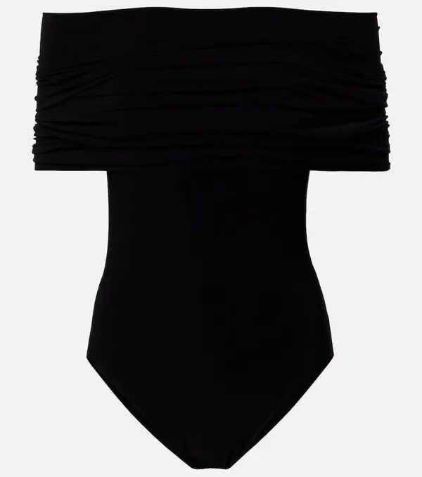 Norma Kamali Jersey Bodysuit - Black