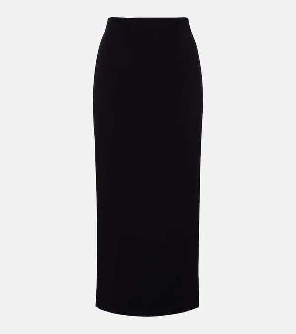 Roland Mouret Crêpe Pencil Skirt - Black