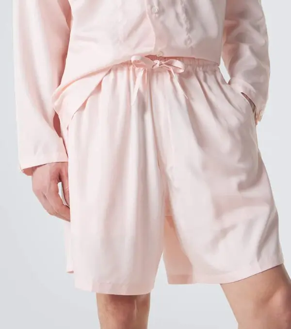 UMIT BENAN Silk Shorts