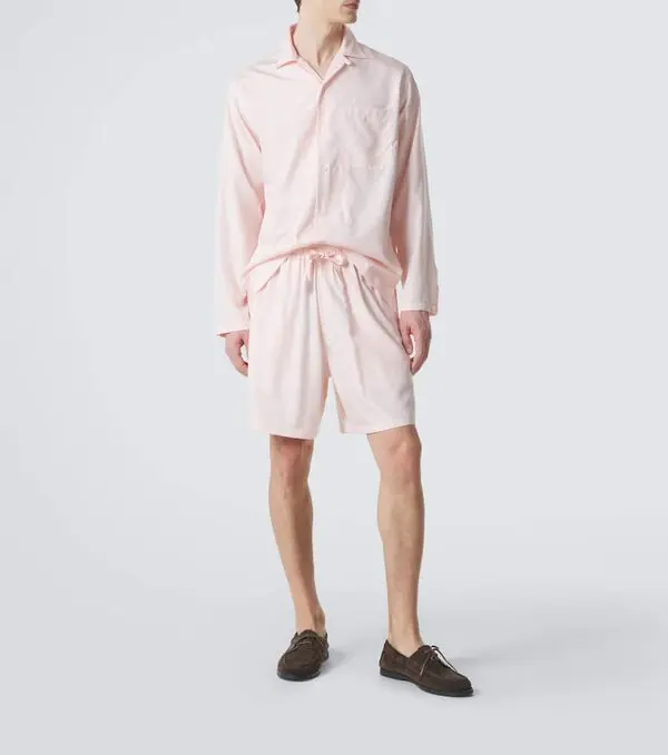 UMIT BENAN Silk Shorts
