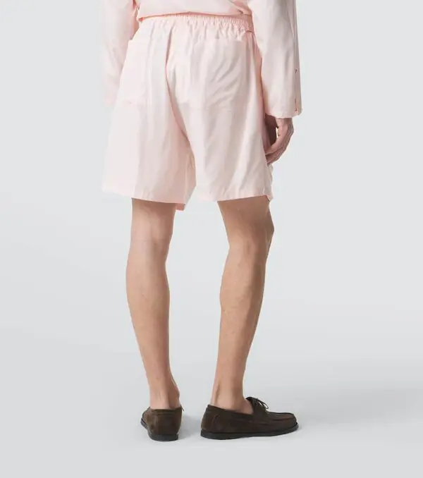 UMIT BENAN Silk Shorts