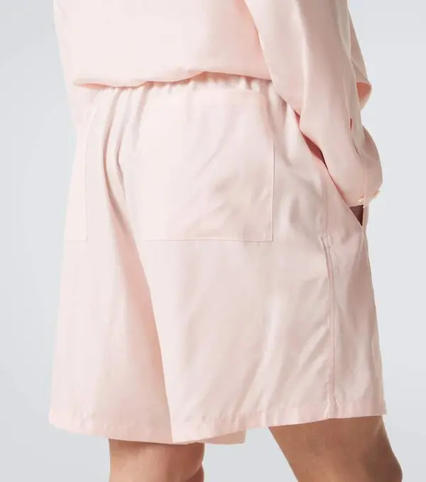 UMIT BENAN Silk Shorts