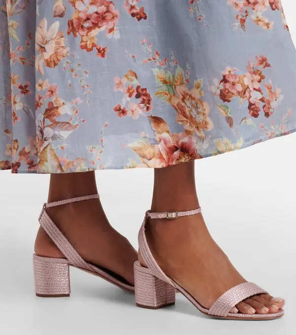 AQUAZZURA Sundance Slingback Sandals