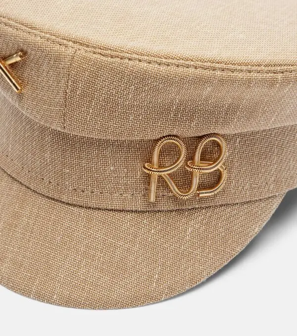 Ruslan Baginskiy Monogram Newsboy Cap