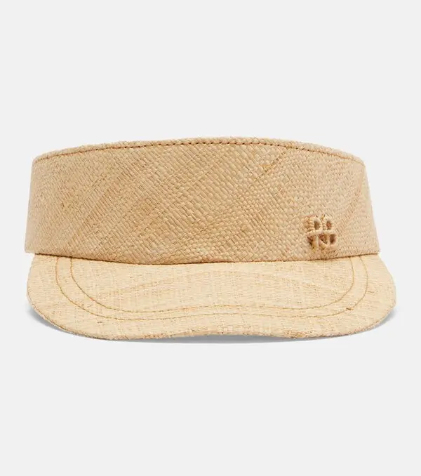 Ruslan Baginskiy Natural Straw Visor - Beige