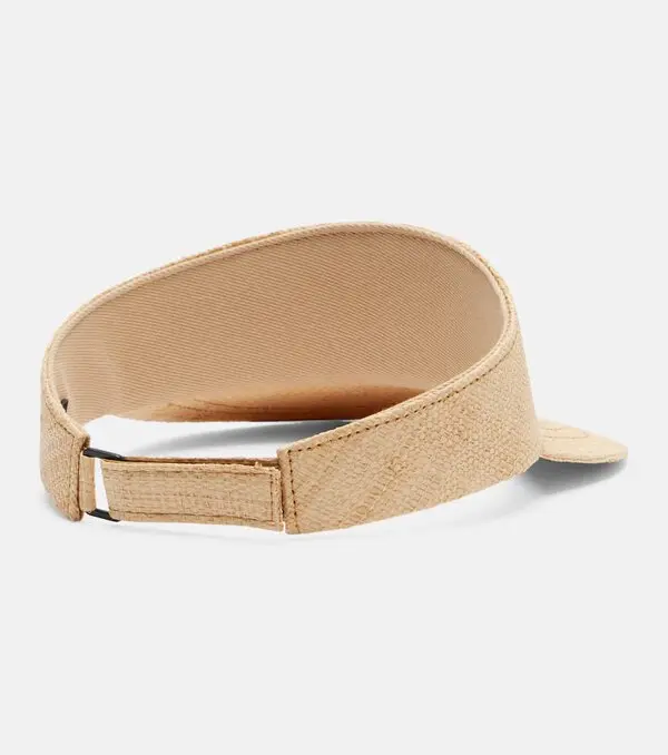 Ruslan Baginskiy Natural Straw Visor - Beige